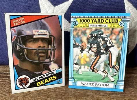 Walter Payton Rookie Card Value A Look Back At Sweatness