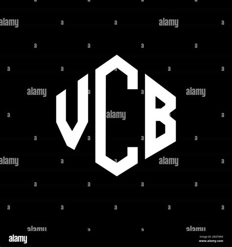 Vcb Letter Logo Design With Polygon Shape Vcb Polygon And Cube Shape
