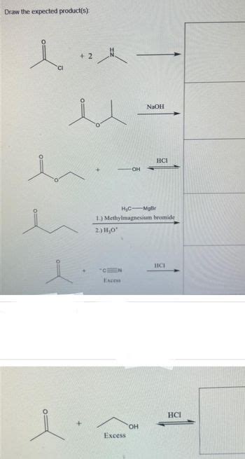 Answered: Draw the expected product(s): G +2 - OH… | bartleby