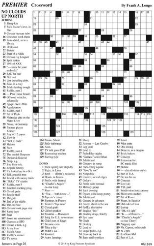 Premier Crossword Puzzles