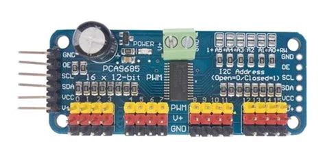 Módulo Controlador De Servos Pca Arduino Servomotor Cuotas sin interés