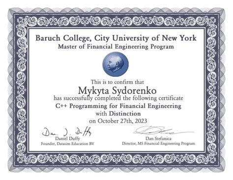 Nikita Sydorenko On Linkedin I Am Delighted To Announce That I Have Completed The C