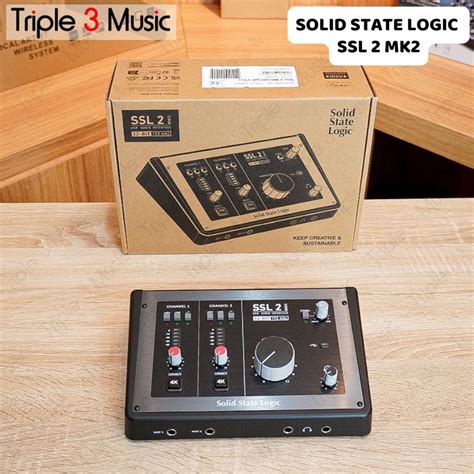 Jual Solid State Logic Ssl2 Ssl 2 Mk2 Mkii Audio Interface 32 Bit Usb C