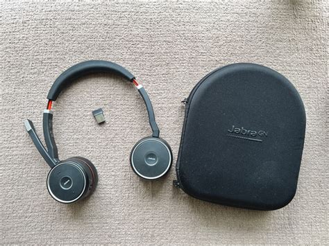 Jabra Evolve Ms Stereo Wireless With Active Noise Cancelling And Jabra Link Audio