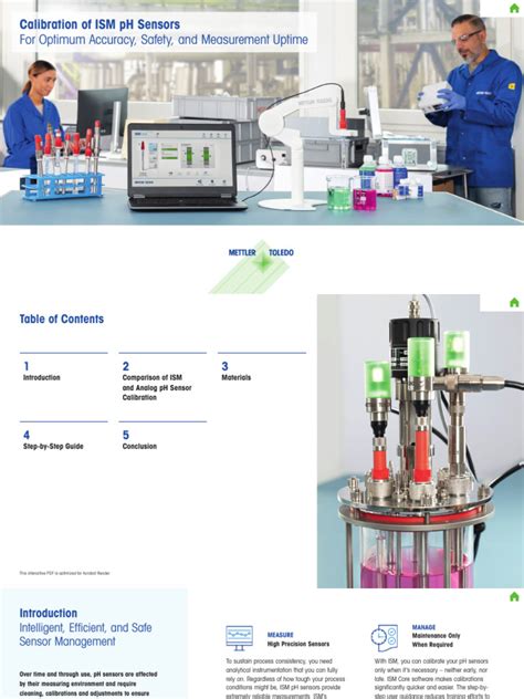 Calibrationofismphsensorsfinal Pdf Calibration Sensor