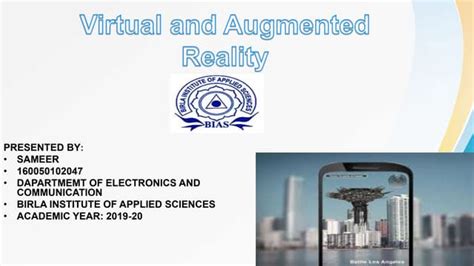 429339329 421007945 Ppt On Virtual Reality And Augmented Reality Pptx Pptx