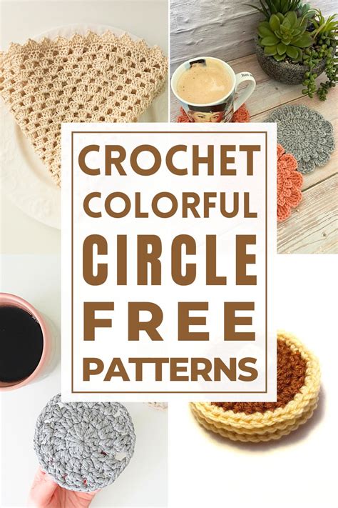 Useful And Fun Crochet Colorful Circle Patterns The Cochetry