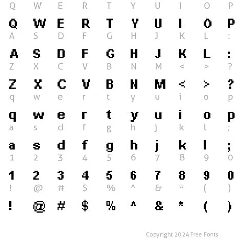 Px Arial 8pt Bold Regular Download For Free At Free Fonts Free Fonts