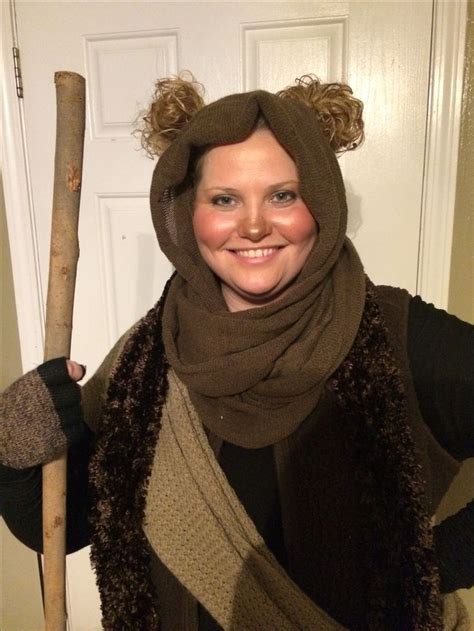 Pin By Allison Abbis On Halloween Ewok Costume Ewok Costume Diy Diy
