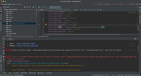 This Plugin Is Not Working With Vite 310 · Issue 27 · Vbenjsvite Plugin Theme · Github