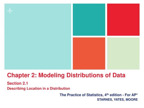 PPT Chapter Modeling Distributions Of Data PowerPoint Presentation ID