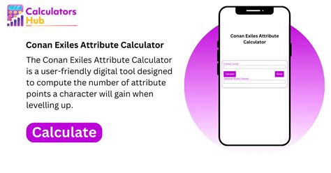 Conan Exiles Attribute Calculator Online