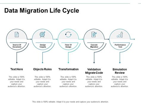 Data Migration Life Cycle Performance Ppt Powerpoint Presentation File