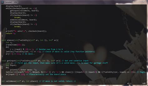 colors running vim in console2 does not show colours properly super