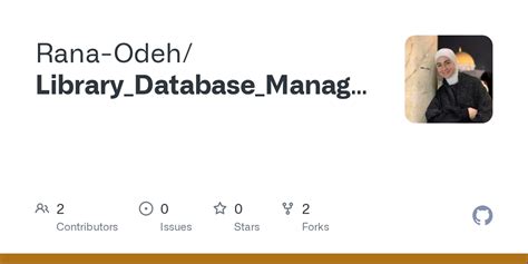 Github Rana Odehlibrarydatabasemanagementsystem