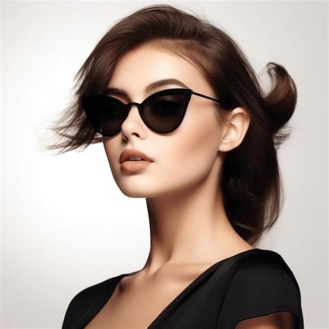 Premium Ai Image Beautiful Model Girl Isolated