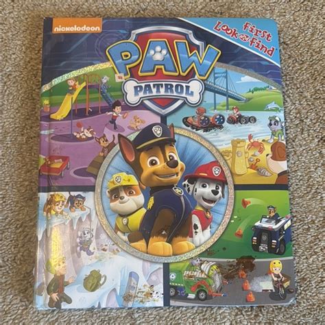 Nickelodeon Toys Nickelodeon Paw Patrol First Look And Find Book