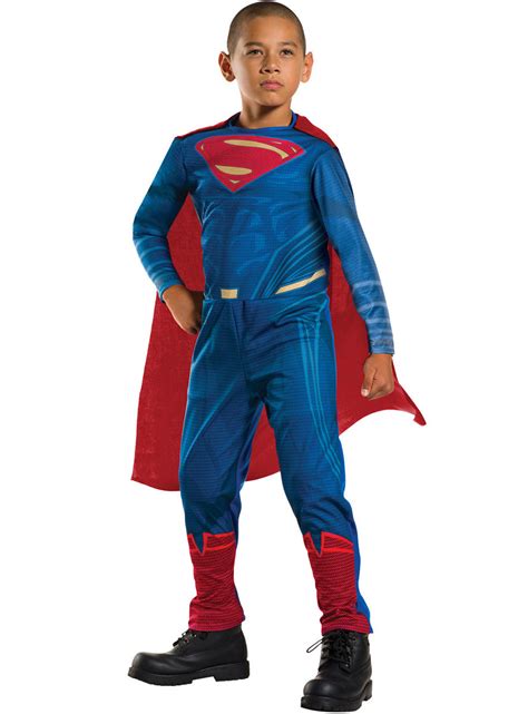 Classic Superman Boys Costume Justice League Costume For Boys