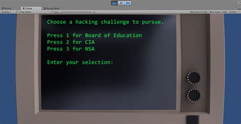 Hacking Challenge [terminal Hacker] Show Gamedev Tv