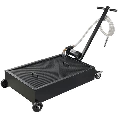 Vevor Low Profile Oil Drain Pan 15 Gallon Oil Drain Pan With Pump Oil
