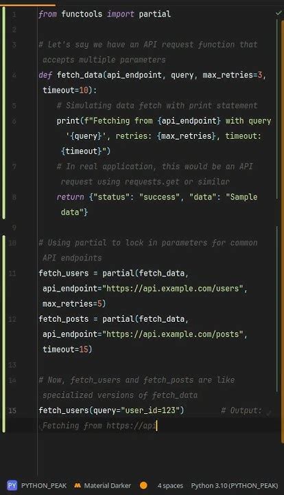 how can functools partial customize functions in python the trick to