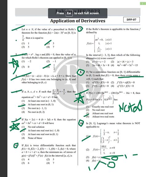 6 If F X Is Twice Differentiable Function Such That F 1 0 F 2 2 F 3