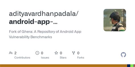 GitHub Adityavardhanpadala Android App Vulnerability Benchmarks Fork Of Ghera A Repository