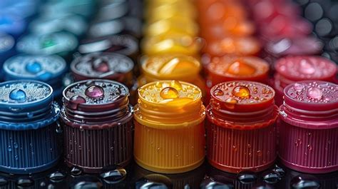 Premium Photo Detailed Image Of Computer Printer Cartridges Vibrant