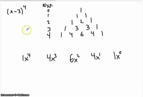 Pascal S Triangle Examples Quadratics Pascal S Triangle Fun Learning