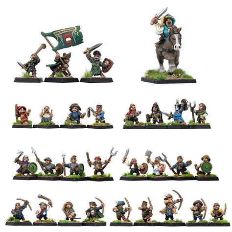 Halfling Army Deal Oldhammer 28mm Miniatures