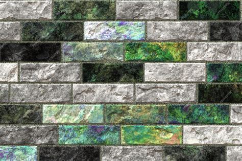Premium Photo Panorama Of Block Pattern Of White Stone Cladding Wall