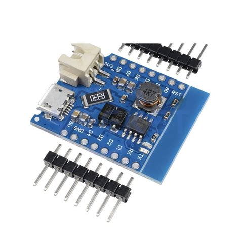 Battery Shield For Wemos D1 Mini Power Your Projects Easily Electronikz