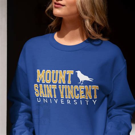 Mount Saint Vincent University Sweatshirt Etsy