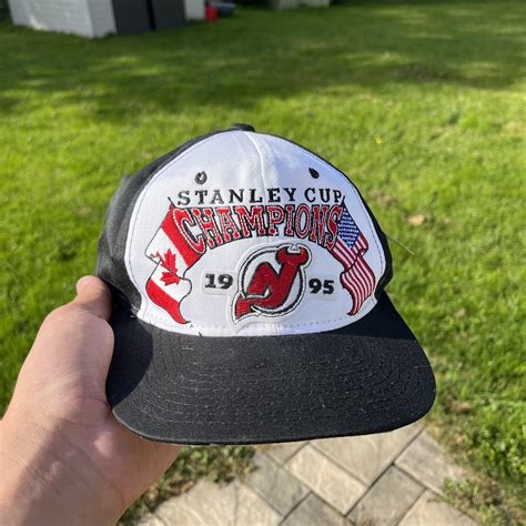 Starter New Jersey Devils Hat Snap Back Brand New Depop