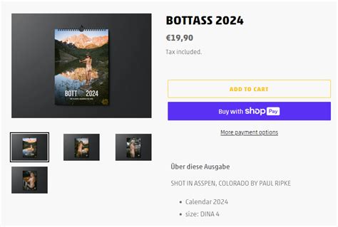 Official Bottass 2024 Calendar Rformuladank