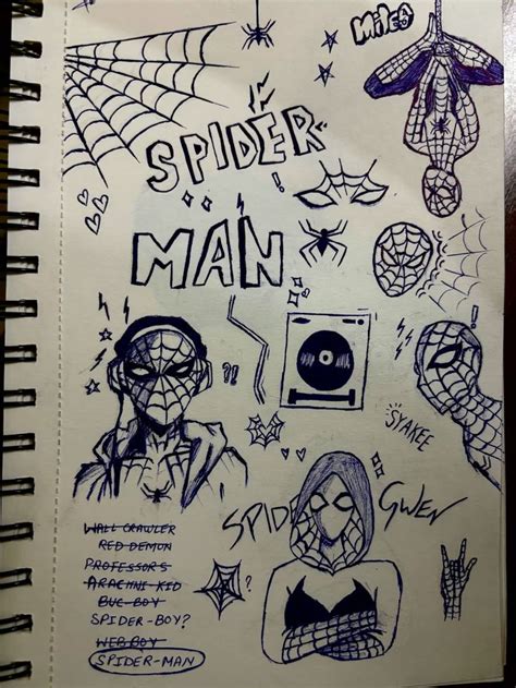 Spider Man In 2025 Sharpie Doodles Spiderman Drawing Spiderman Art