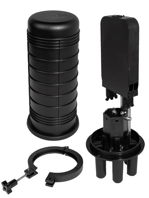 Fibra Mufa 24 24 Mang Max96 2 4 Bandejas 18x36cm 6 Salidas 19mm Mufa Domo Vertical Redcetus