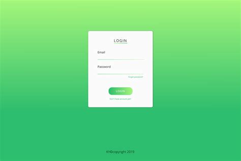 Tutorial Mendesain Form Login Menggunakan Htmlandcss By Kimiyuki Yukawa