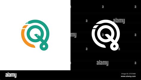 Iq Logo Iq Monogram Initials Iq Icon Letter Iq Logo Icon Vector