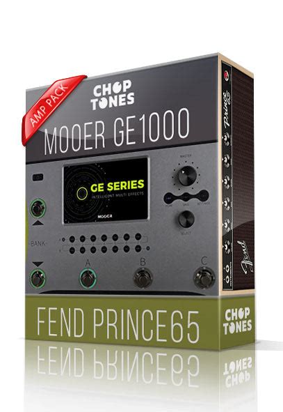Fend Prince65 Amp Pack For Ge1000 Choptones