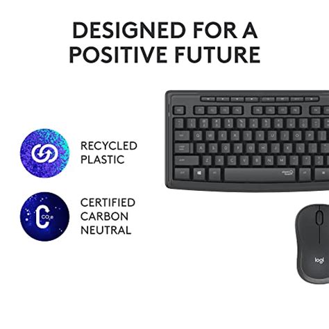 Logitech Mk295 Wireless Mouse And Keyboard Combo With Silenttouch Technology 920 009782