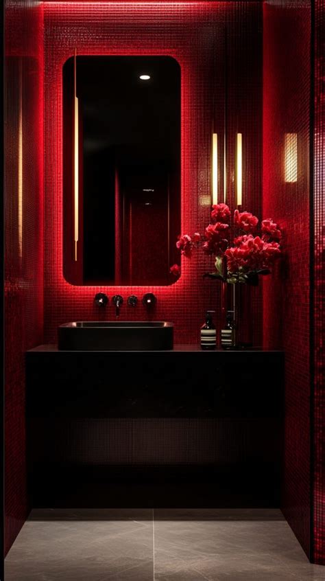 31 Red Bathroom Inspiration Bold Designs And Stylish Decor Ideas Glamorous Place