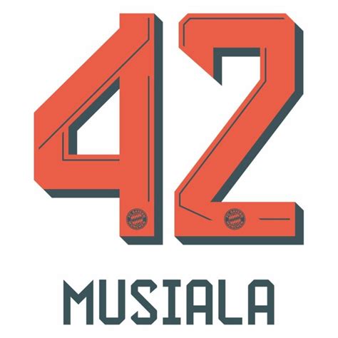 Musiala 42 Official Printing 25 26 Bayern Munich Away