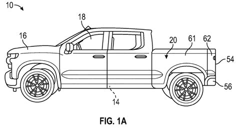 gm files patent for length extending pickup truck box