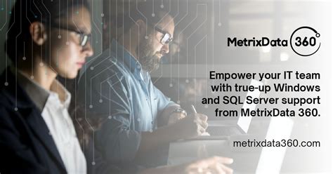 True Up Support For Windows And Sql Server Metrixdata 360 Inc Posted On The Topic Linkedin