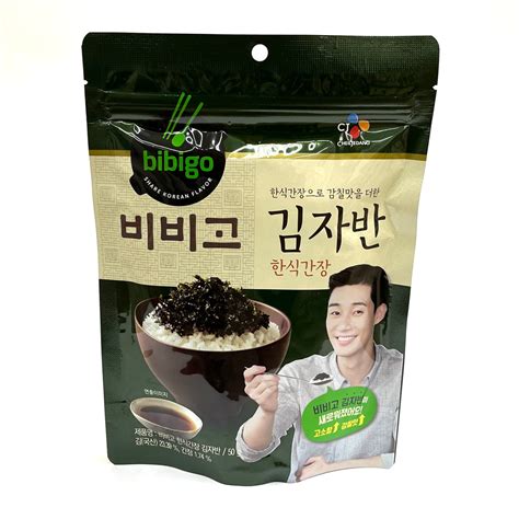 Bibigo Seaweed Flakes W Korean Style Soy Sauce Powder 비비고 김자반 한식간