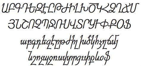 Hot Armenian Font Free Hot Armenian Font Free