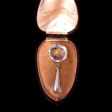 An Early Essex House Charles Ashbee Silver Pendant The Pear Tree Collection