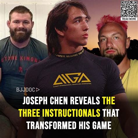 Bjj Joseph Chen Shares The Three Instructionals That Have Had The Biggest Impact On His