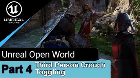 Unreal Engine 5 Character Locomotion Movement Crouch Ue5 Open World Tutorials 4 Youtube